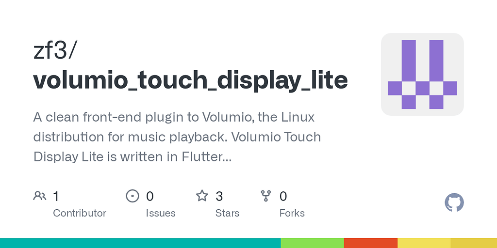 [Plugin] Touch Display Lite - Plugins - Volumio Community
