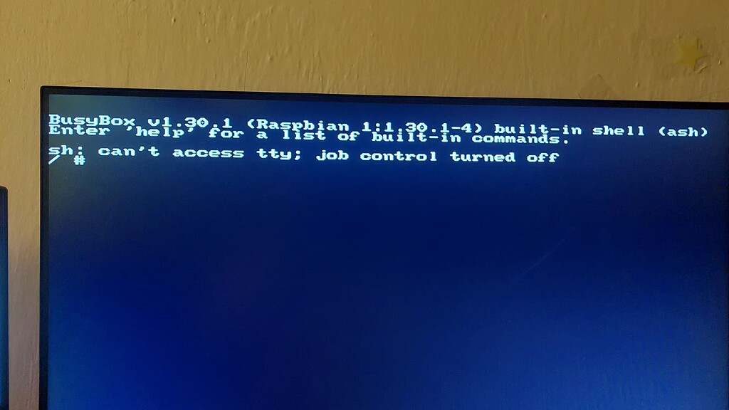 After touch screen plugin instalation, nothing shows up on my lcd ...
