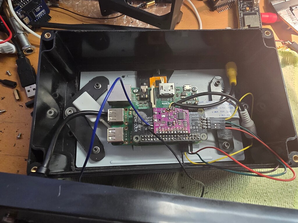 Simple streamer with official Rpi 7inch display - Diy Volumio Projects ...