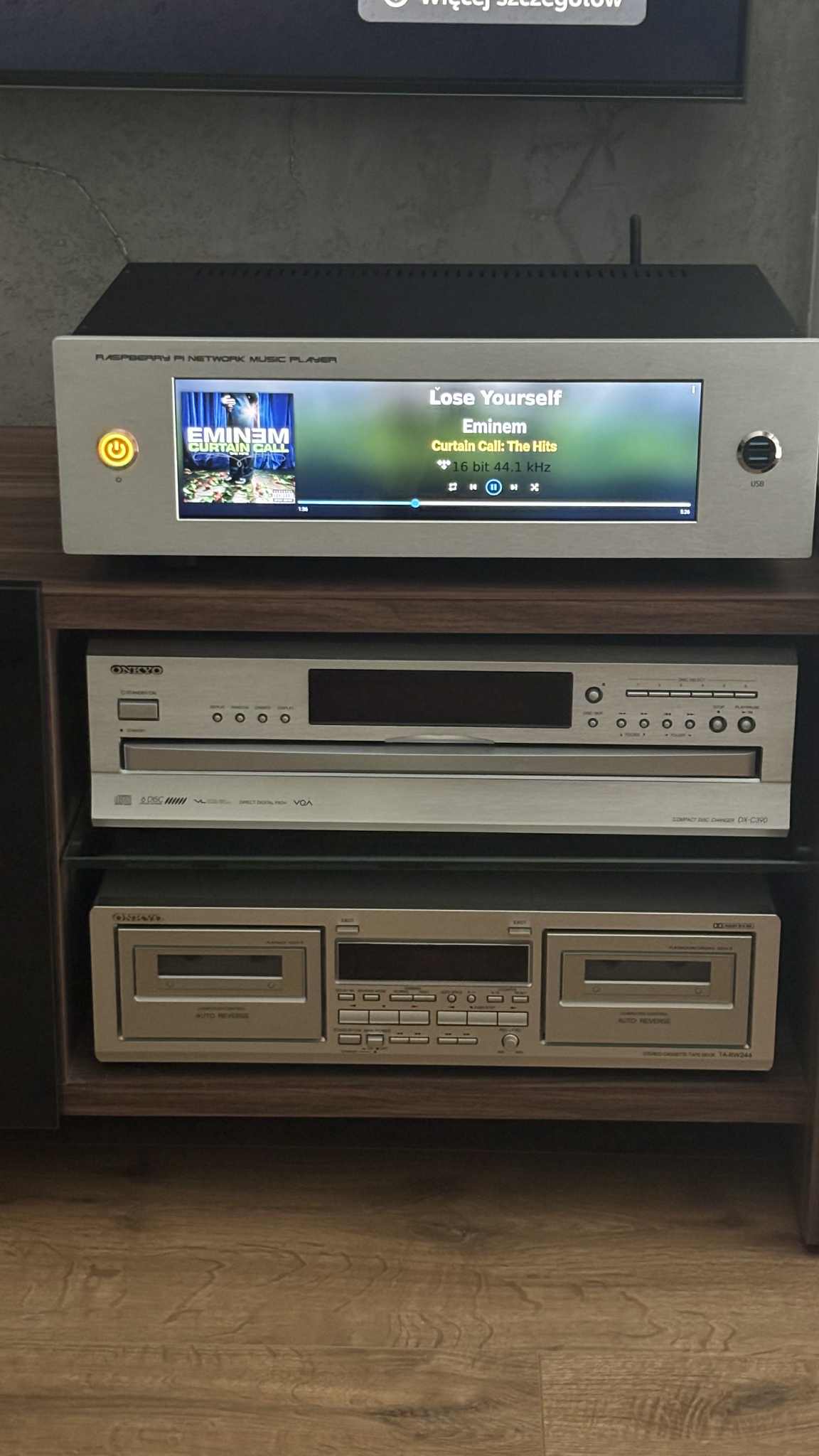 My DIY Network Player with 12.6